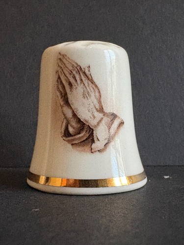 Praying Hands thimble England | eBay