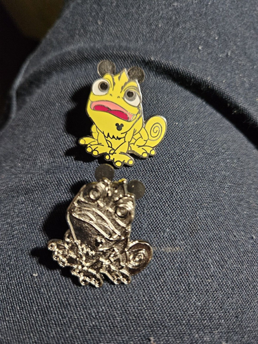 2014 Disney Pin Set of 2 Pascal Frogs Hidden Mickey | eBay