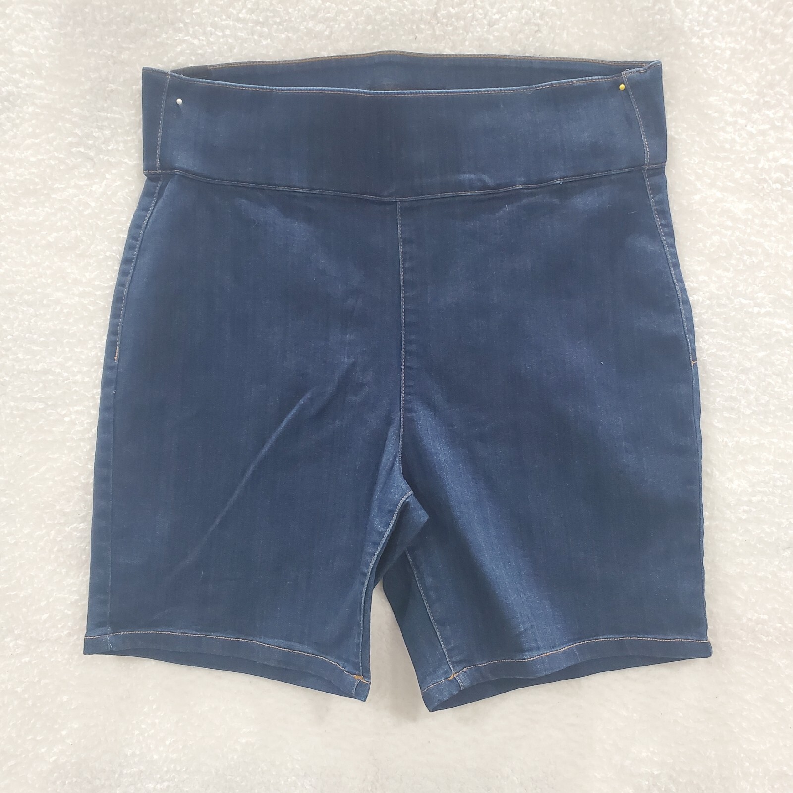 Almost Famous Women's Blue Denim Super High Shorts Size XL | eBay
