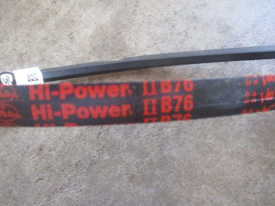 GATES B76 DRIVE BELT, U0239 | eBay