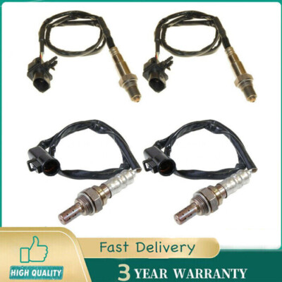 4PCS Upstream & Downstream Oxygen 02 Sensor For Ford F-150 E-150 E-250 ...