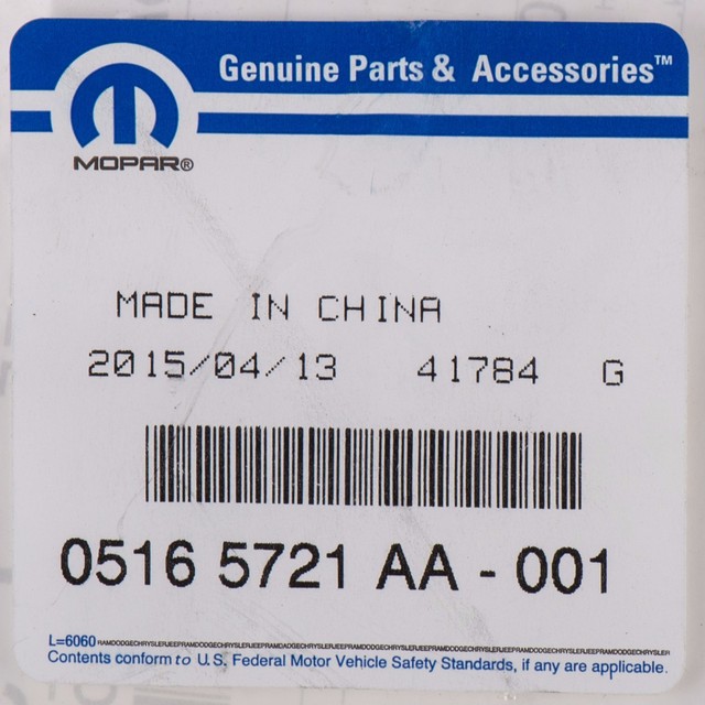 Door Latch Cable Front,Left Mopar 05165721AA for sale online | eBay