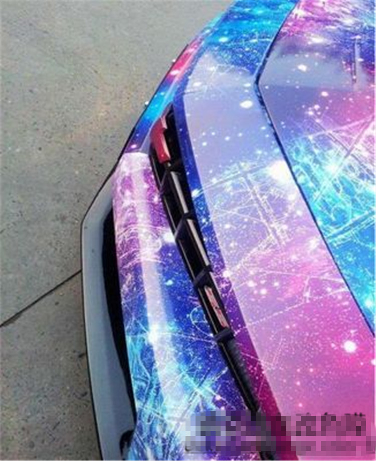 20"x60" Galaxy Vinyl Car Wrap Printed Graphic Film Sheet Stickers Decal ...
