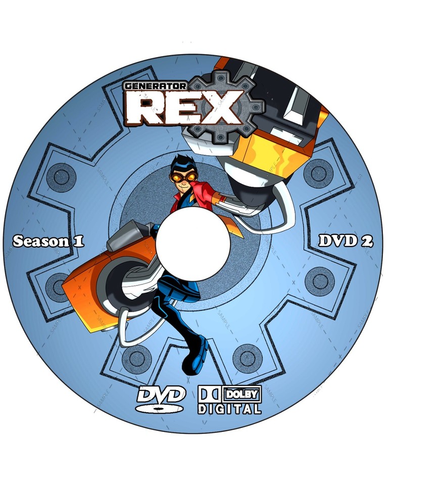 Generator Rex Complete Animated Series Season 1-3 Episodes 1-60 English ...