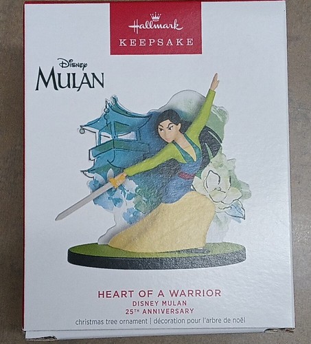 Hallmark 2023 Keepsake Ornament Disney Mulan Heart Of A Warrior. 24-11 ...