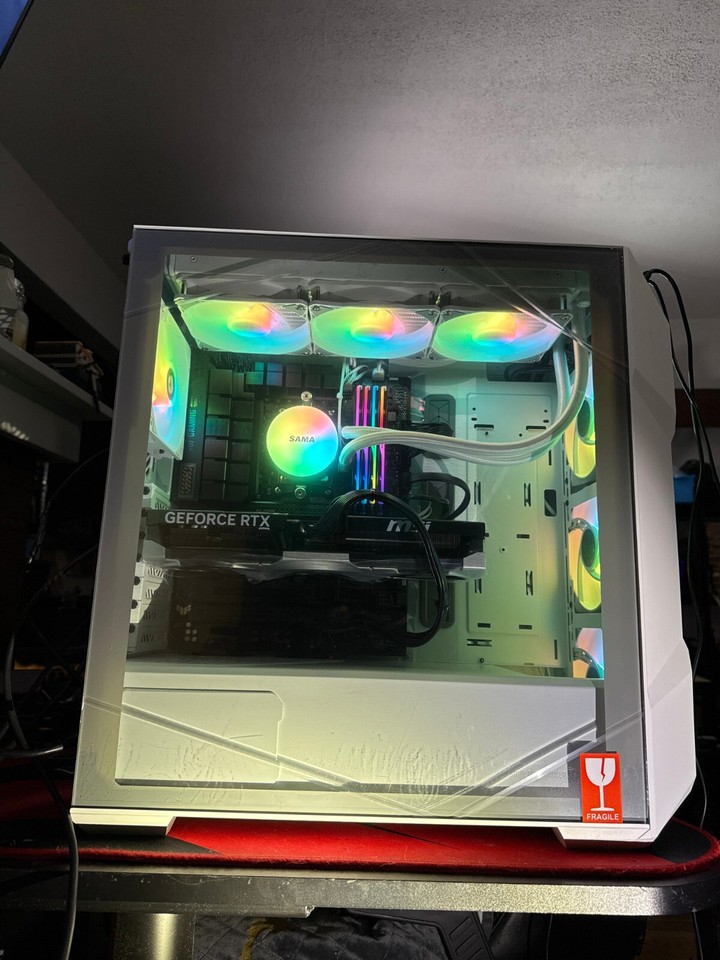 AMD RYZEN 9 9950X3D Gaming PC NVIDIA RTX 5090 - 64GB DDR5 RGB RAM+4TB ...