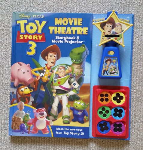 Toy Story 3 Storybook and Movie Projector, Disney Pixar Kids + Bonus ...