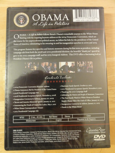 Obama: A Life in Politics (DVD, 2013) for sale online | eBay
