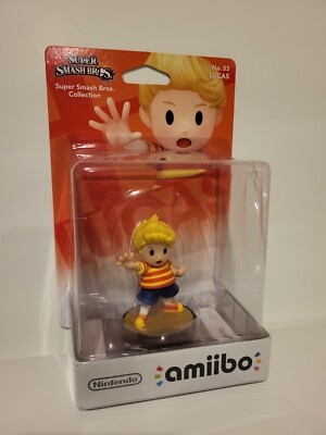 Super smash bros series Lucas amiibo.new unopened original packaging ...