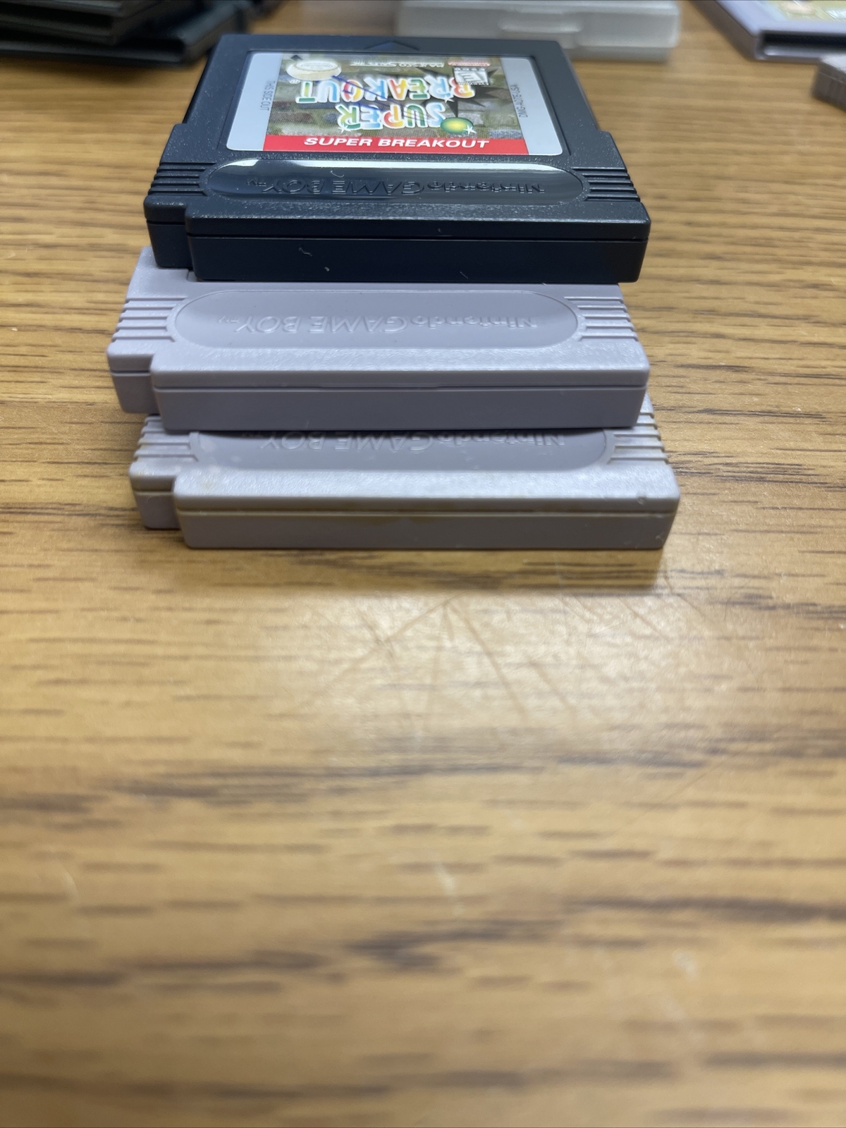 Nintendo Gameboy Lot Super Breakout, Monopoly, & Boggle Plus Authentic ...