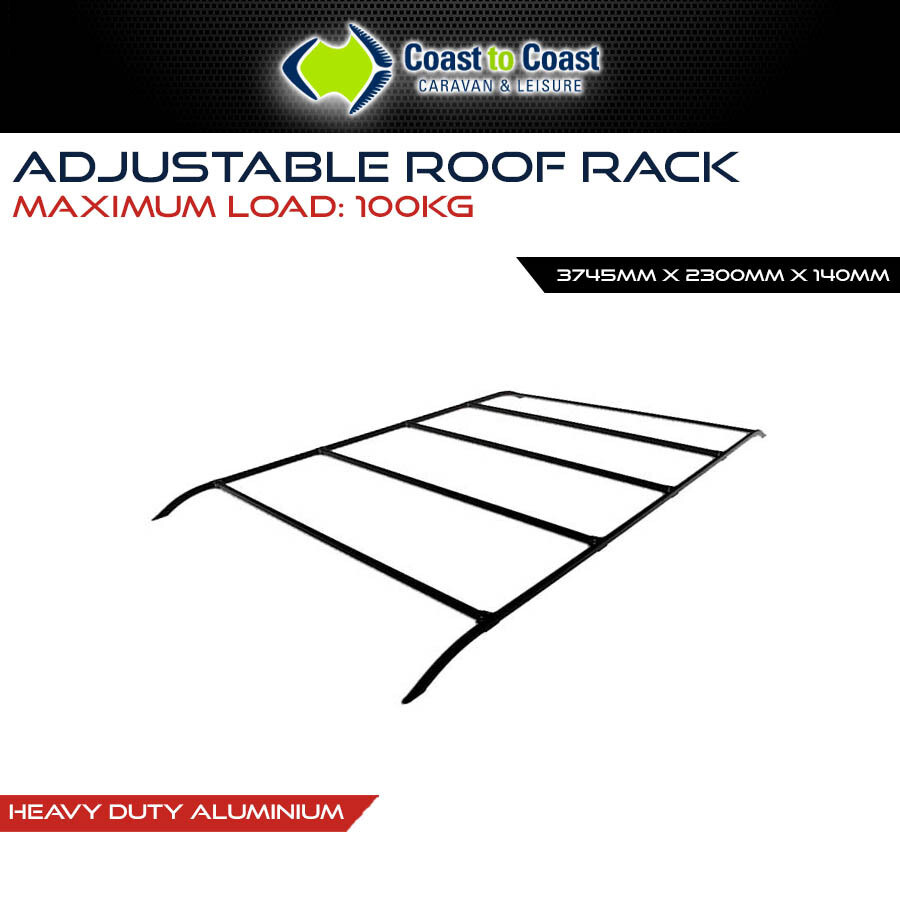 Coast Caravan & Camper Trailer Roof Racks Adjustable To Suit Jayco ...