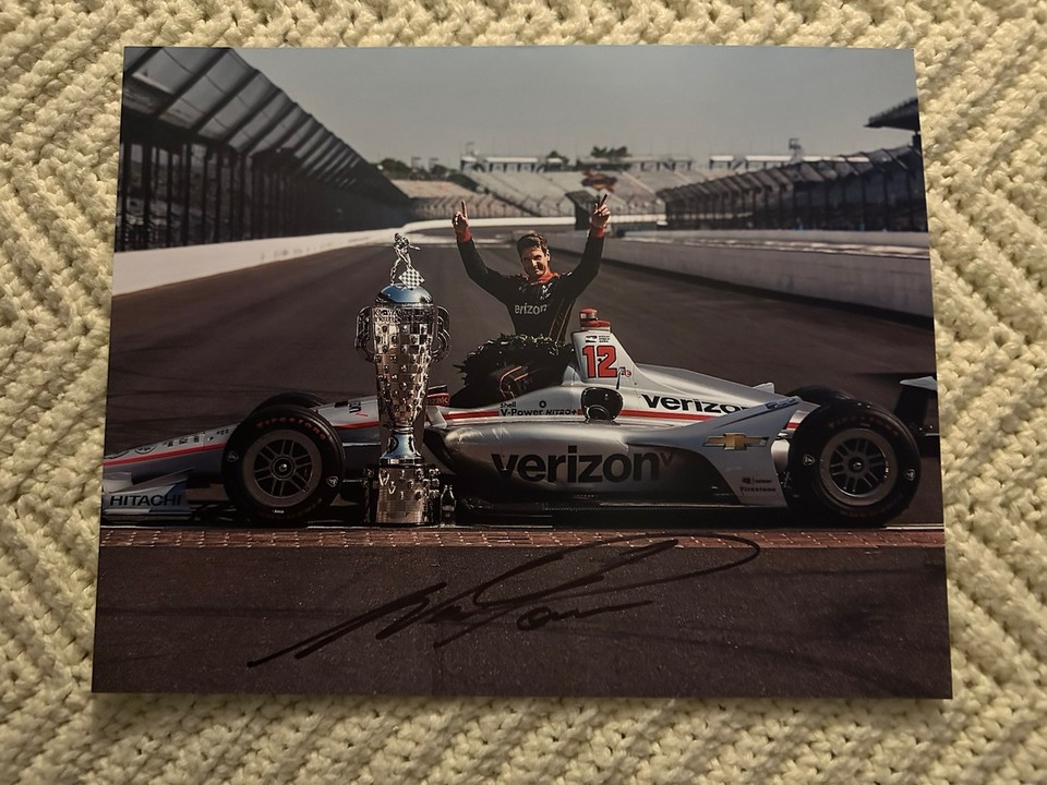Will Power Indy 500 Signed 8 X 10 Photo Indianapolis Autographed 2018 ...