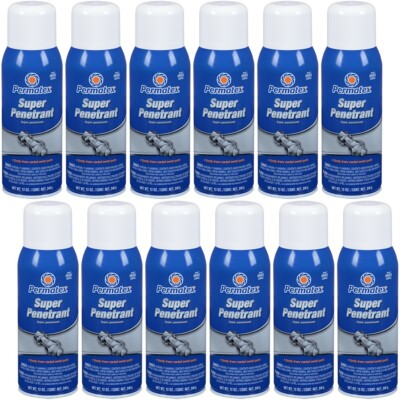 Permatex 80052 Fast Break Super Penetrating Oil Set (144oz) (12x12oz ...
