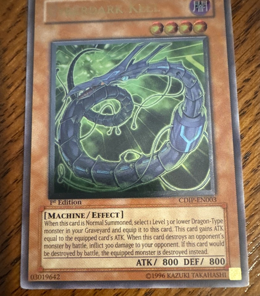 Yugioh Cyberdark Keel CDIP-EN003 Ultimate Rare 1st Edition VLP | eBay