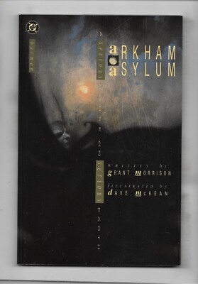 Batman Arkum Asylum Softcover 1990 1st Print Very Fine Grant Morrison ...