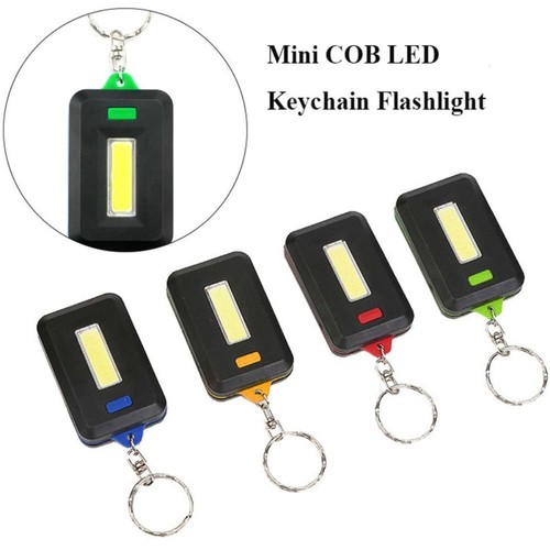 Portable Mini Light COB LED Keychain Flashlight Key Chain ...