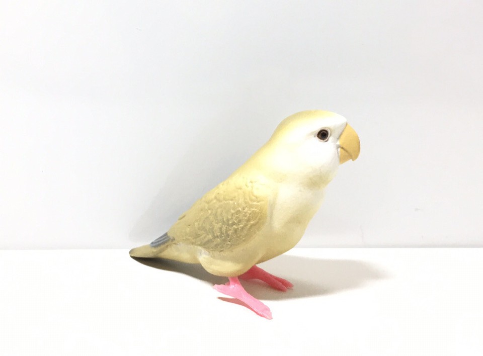 Shine Kaiyodo Japan Exclusive Tenori Inko Lovebird Bird Figure A | eBay