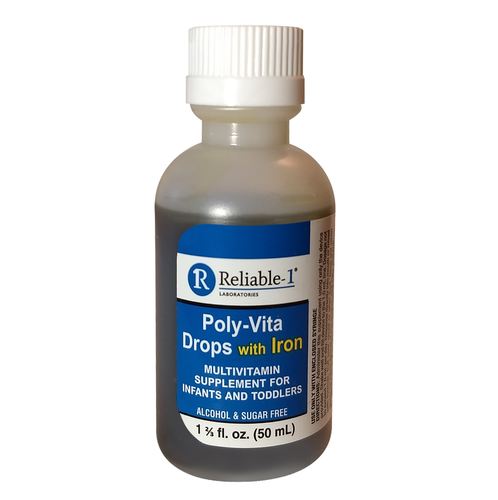 POLY-VITA DROP W/ IRON 50ML RELIABLE PEDIATRIC | eBay
