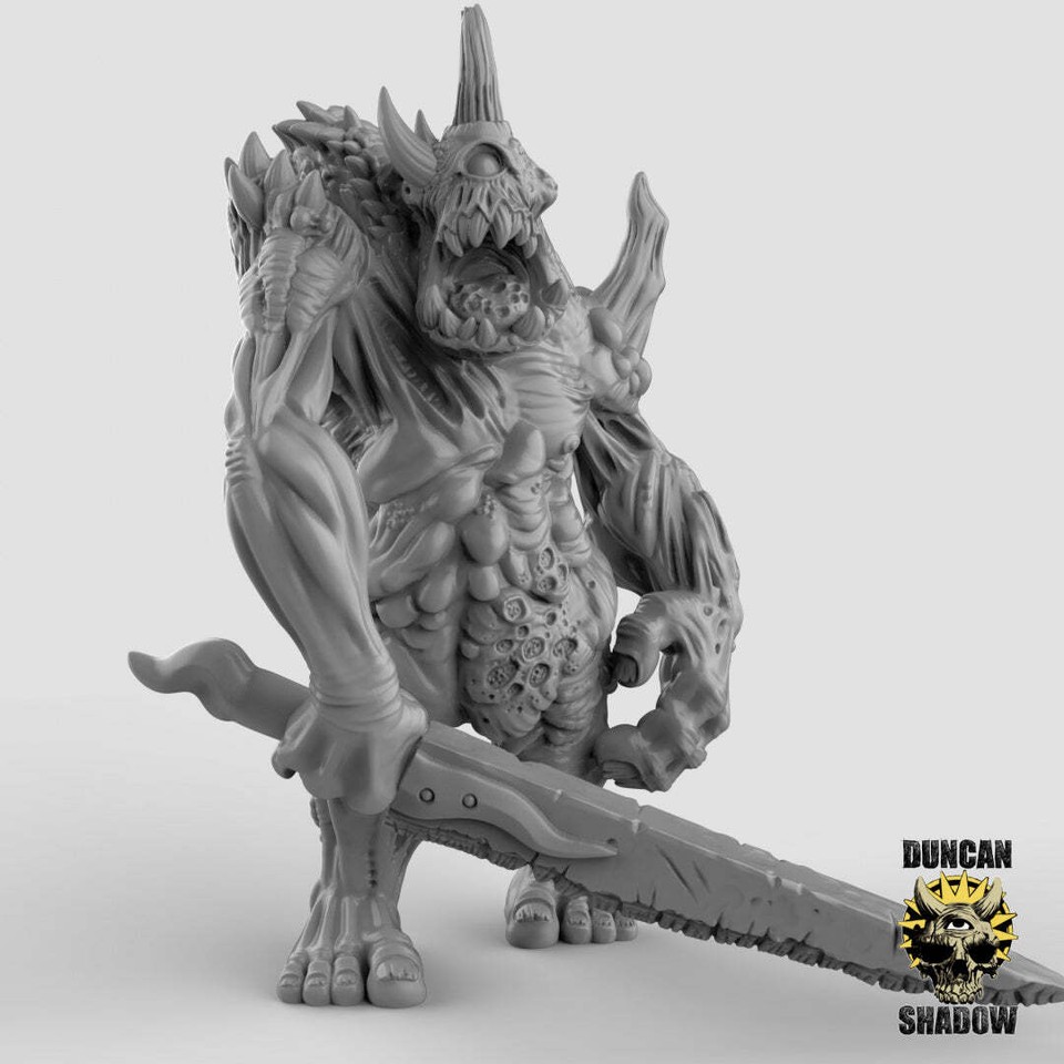 Giant Plague Demon Titan | Duncan Shadow | Compatible with Dungeons ...