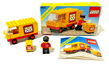 LEGO 6651 Post Office Mail Truck Instructions and Parts List