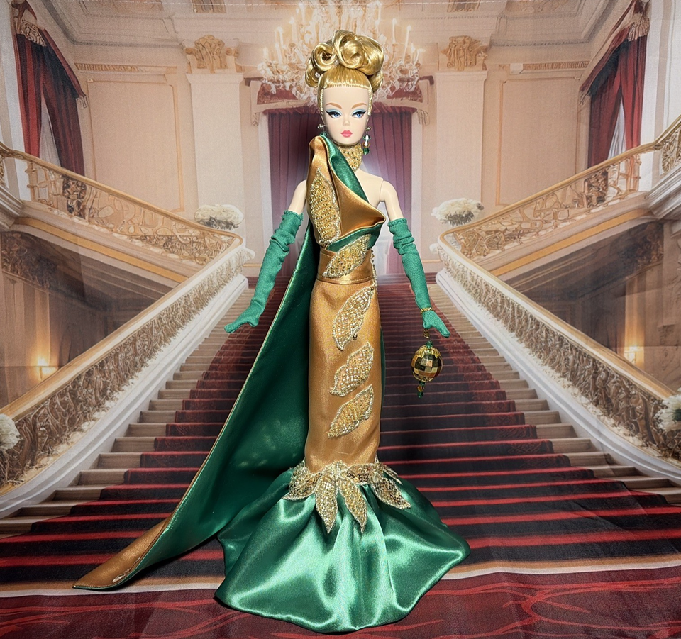 OOAK CUSTOM BARBIE SILKSTONE MISS XMAS 3 BY INTERNATIONAL PAGEANT DOLL | eBay