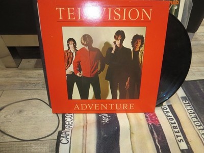 TELEVISION Adventure 1978 1st Press LP Elektra 6E-133 PRC-W EX | eBay