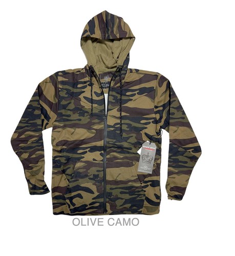 Royal Blue Apparel TECH FLEECE OLIVE CAMO PRINT HOODIE GREEN/MULTICOLOR ...