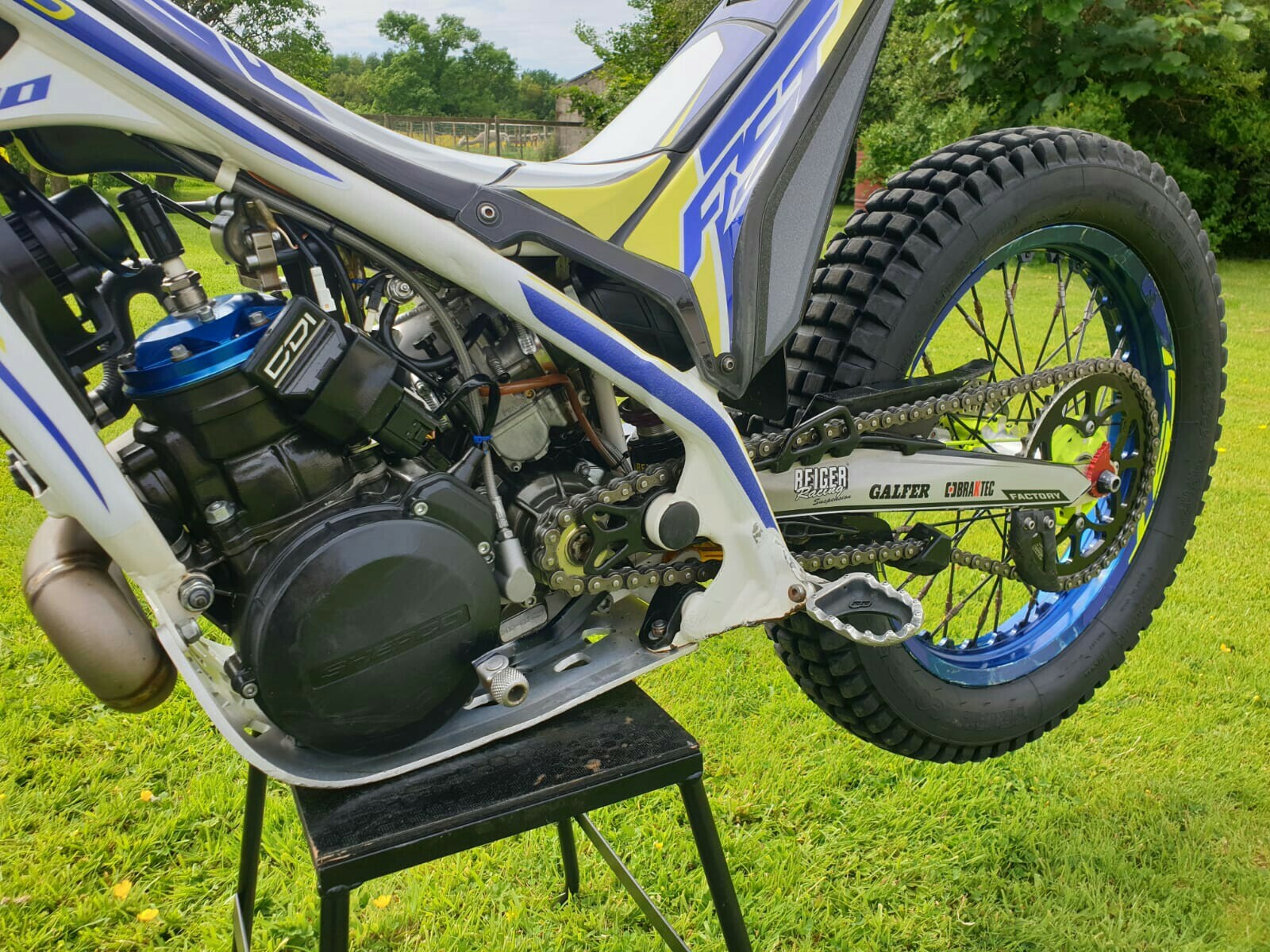 2019 SHERCO ST250 ST300 FACTORY GRAPHICS KIT DECAL KIT STICKER KIT ...