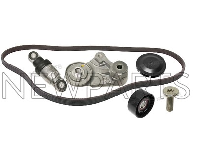 For Porsche 911 Boxster Cayman Drive Belt Kit Tensioner Roller Lever ...