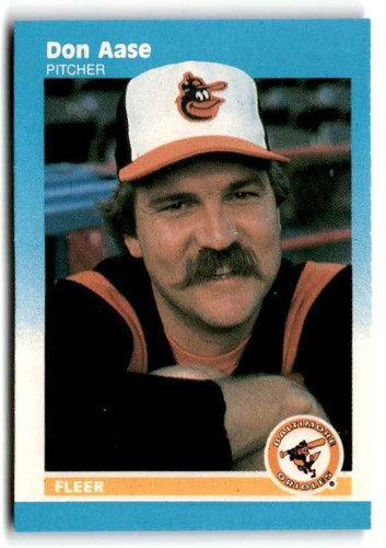 1987 Fleer Classic Miniatures Don Aase Baseball Cards #1 | eBay