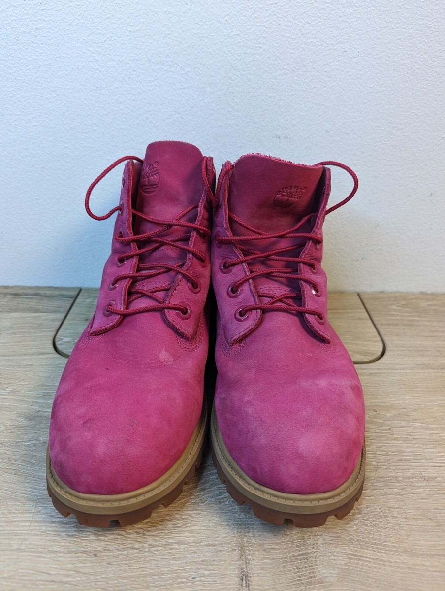 Hot Pink Timberland Boots