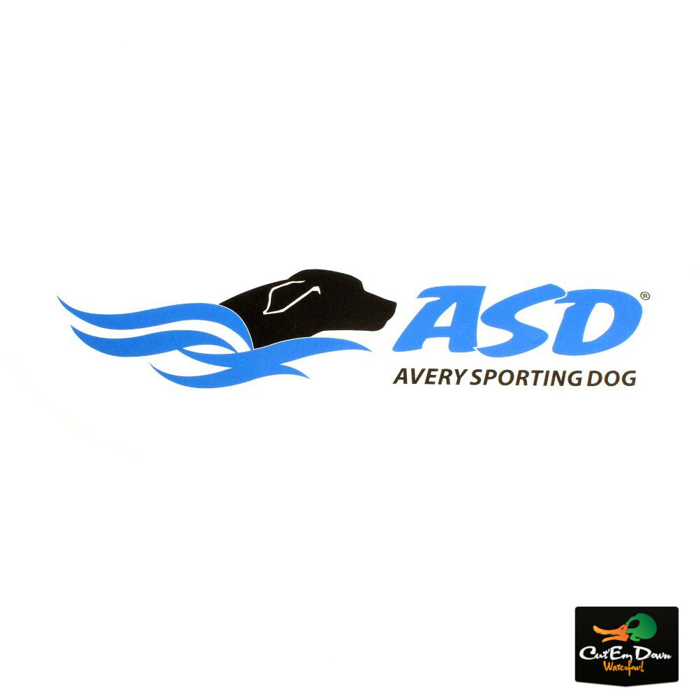 NEW AVERY OUTDOORS GHG SPORTING DOG ASD LOGO DECAL BUMPER STICKER 12 ...