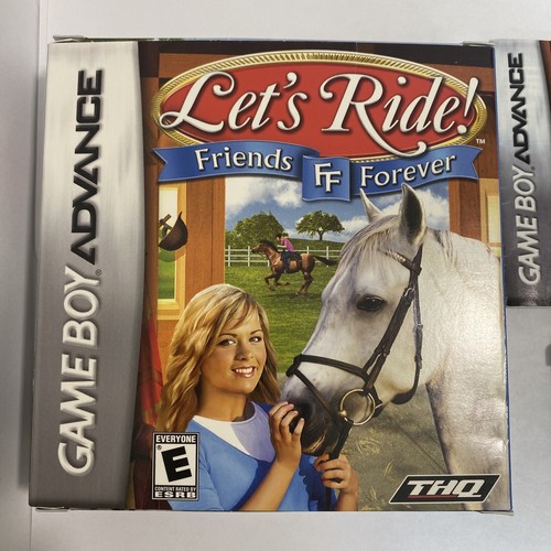 Let's Ride Friends Forever Nintendo Game Boy Advance GBA THQ -Complete ...