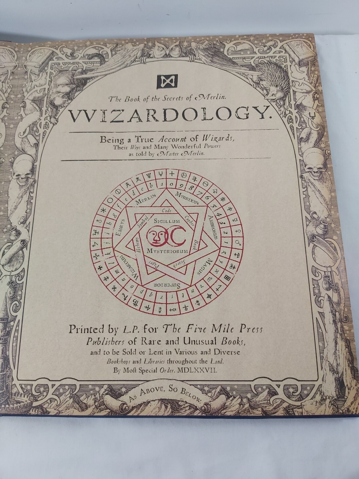 Wizardology: The Book of the Secrets of Merlin by Dugald Steer ...