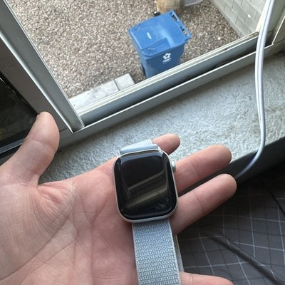Apple Watch Series 5 44mm Aluminum Ceramic Case, 10N-X, Glass, GPS, WR ...