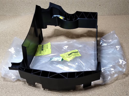 GENUINE LAND ROVER AIR DEFLECTOR REAR RH RANGE ROVER SPORT 14 DISCOVERY ...