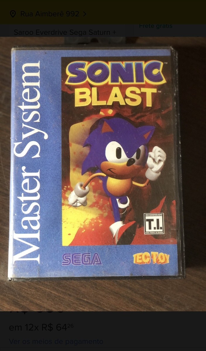 Sega Master System Sonic