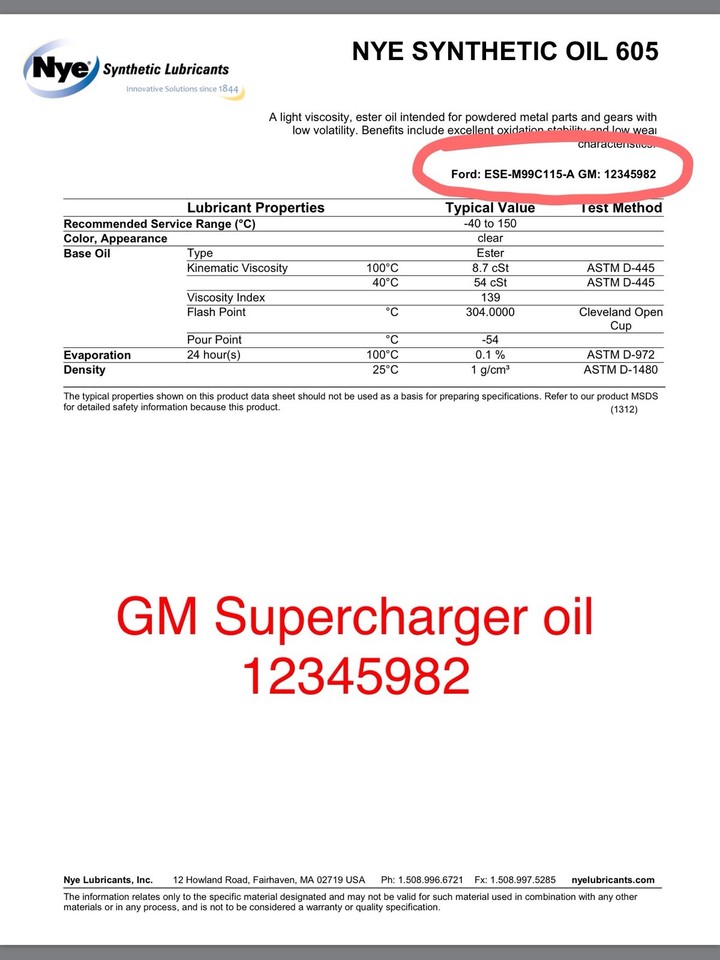 Complete Supercharger Rebuild kit fits Cobalt Ion Red Line Eaton M62 | eBay