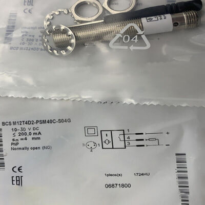 BALLUFF BCS0037 BCS M12T4D2-PSM40C-S04G Proximity Switches | eBay