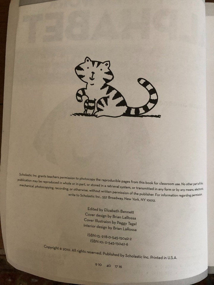 Scholastic First Homework Alphabet by Alyse Sweeney | eBay