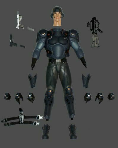 Hot Toys Appleseed: Ex Machina Deluxe 12 Inch Poseable Model Kit Tereus ...