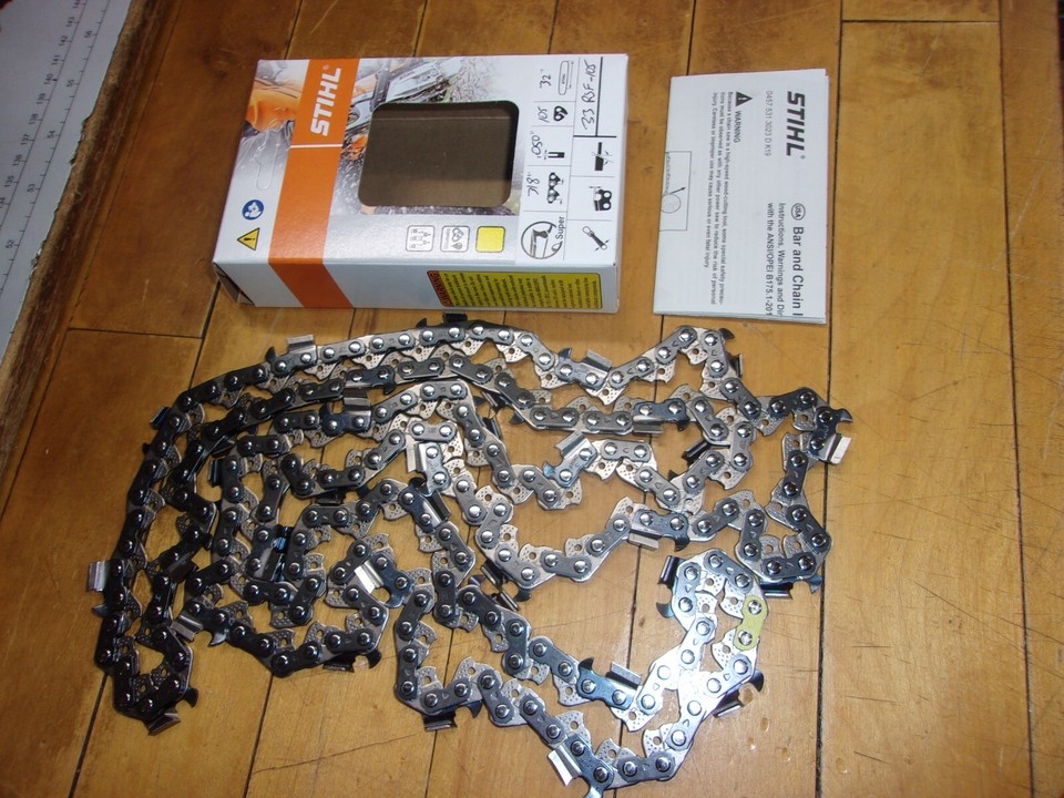 Stihl 32" Full Chisel Skip Tooth OEM Chain 3/8" .050" 105 DL 33RSF #GM ...