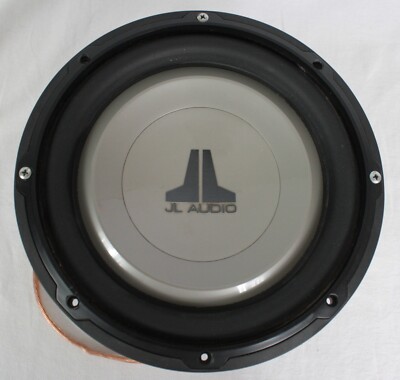 JL Audio 10W1v2-4 Series 10 in. 4-ohm Car Subwoofer | eBay