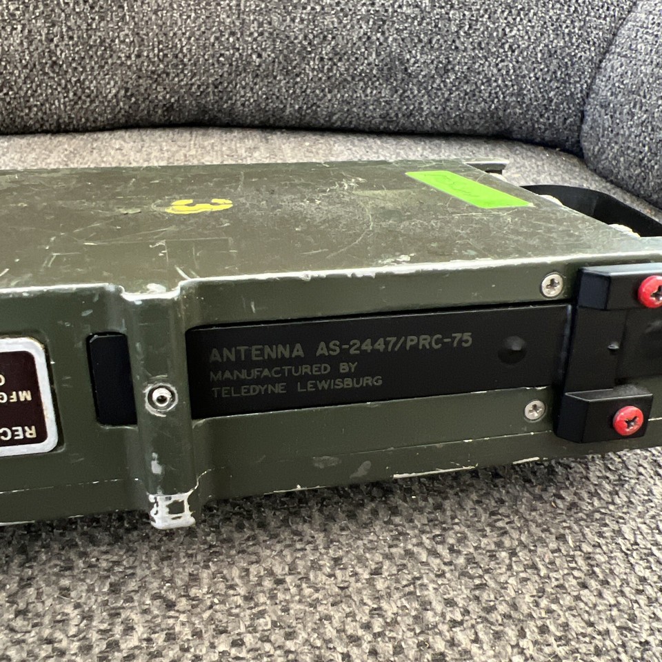 2 Vintage Military Receiver Transmitter Radios RT-976A PRC-75 1/1 on ...