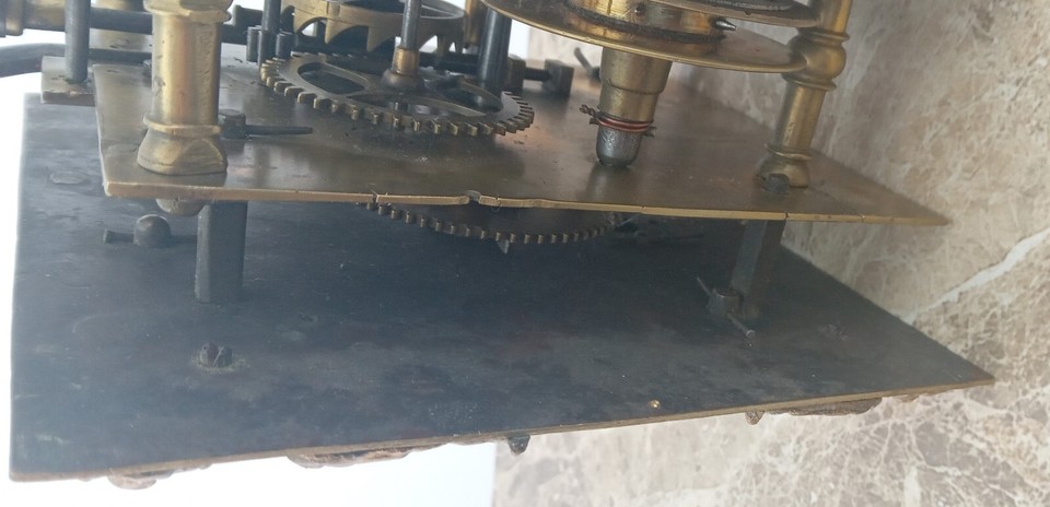 6 Inch Square Timepiece Alarum Body - Battle Hooded Wall Longcase Clock ...