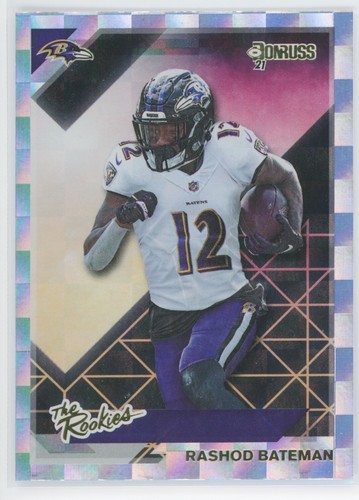 RASHOD BATEMAN 2021 DONRUSS ROOKIE THE ROOKIES #TR-RBA RAVENS RC | eBay