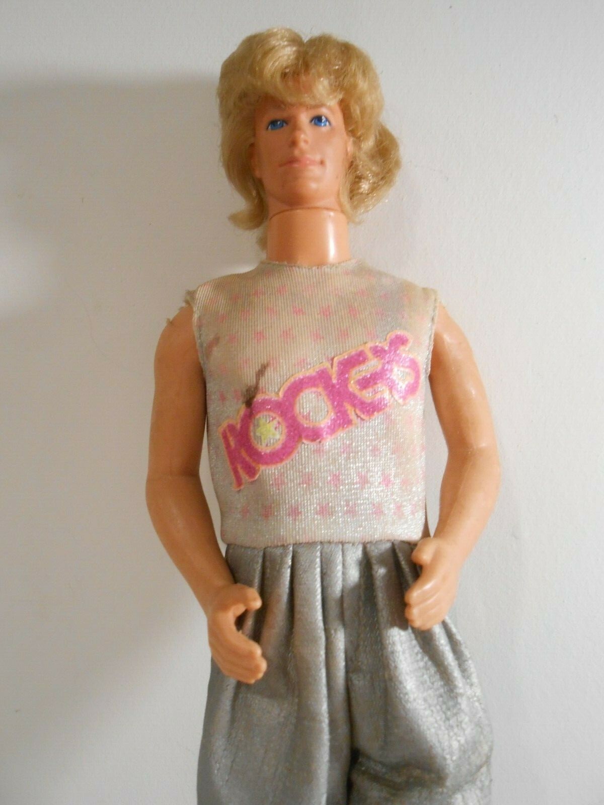 Barbie and The Rockers KEN Blonde 1980's 80's Rooted Hair Original ...