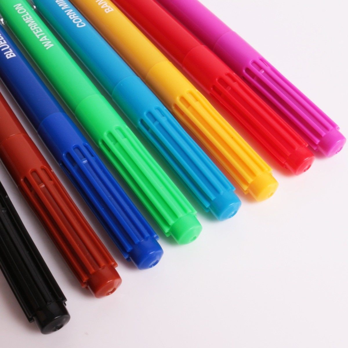 8 SCENTED MARKERS SCENTED FELT TIP PENS SMELL PENS FRUIT SMELLY PENS ...