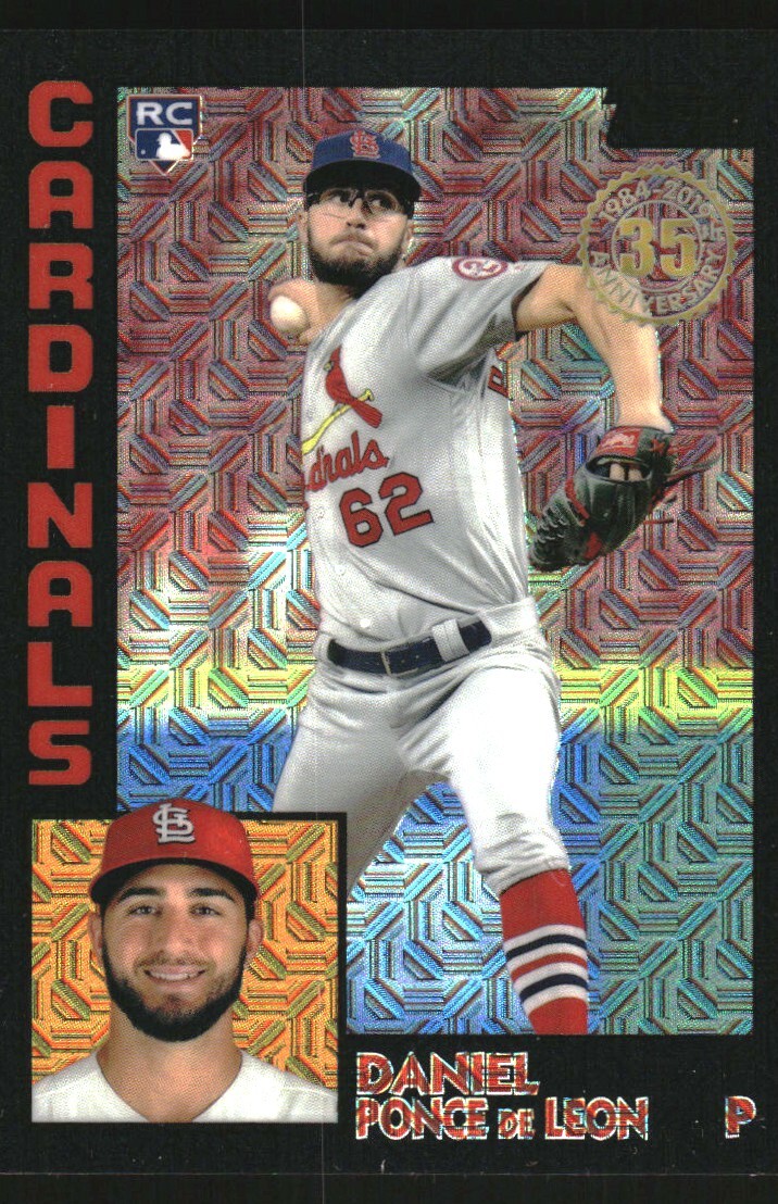 2019 Topps '84 Topps Silver Pack Chrome S2 Black Ref #T8447 Daniel ...