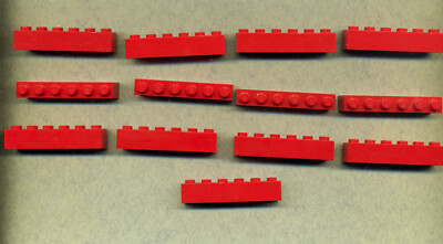 Lego-- 3009 -- 1 x 6 -- Rot -- Basic -- 13 Stück -- Konvolut -- | eBay.de